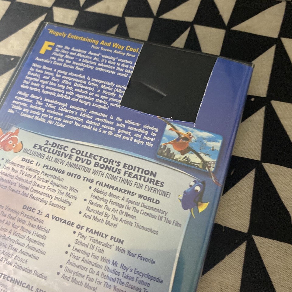 Disney dvd lot 4: A Goofy Movie Finding Nemo Lion King Monsters ...