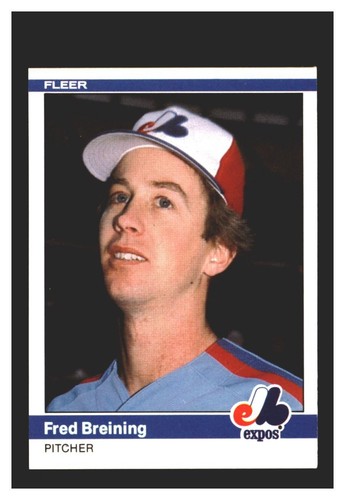 1984 Fleer Update #U-16 Fred Breining Montreal Expos NM-MT | eBay