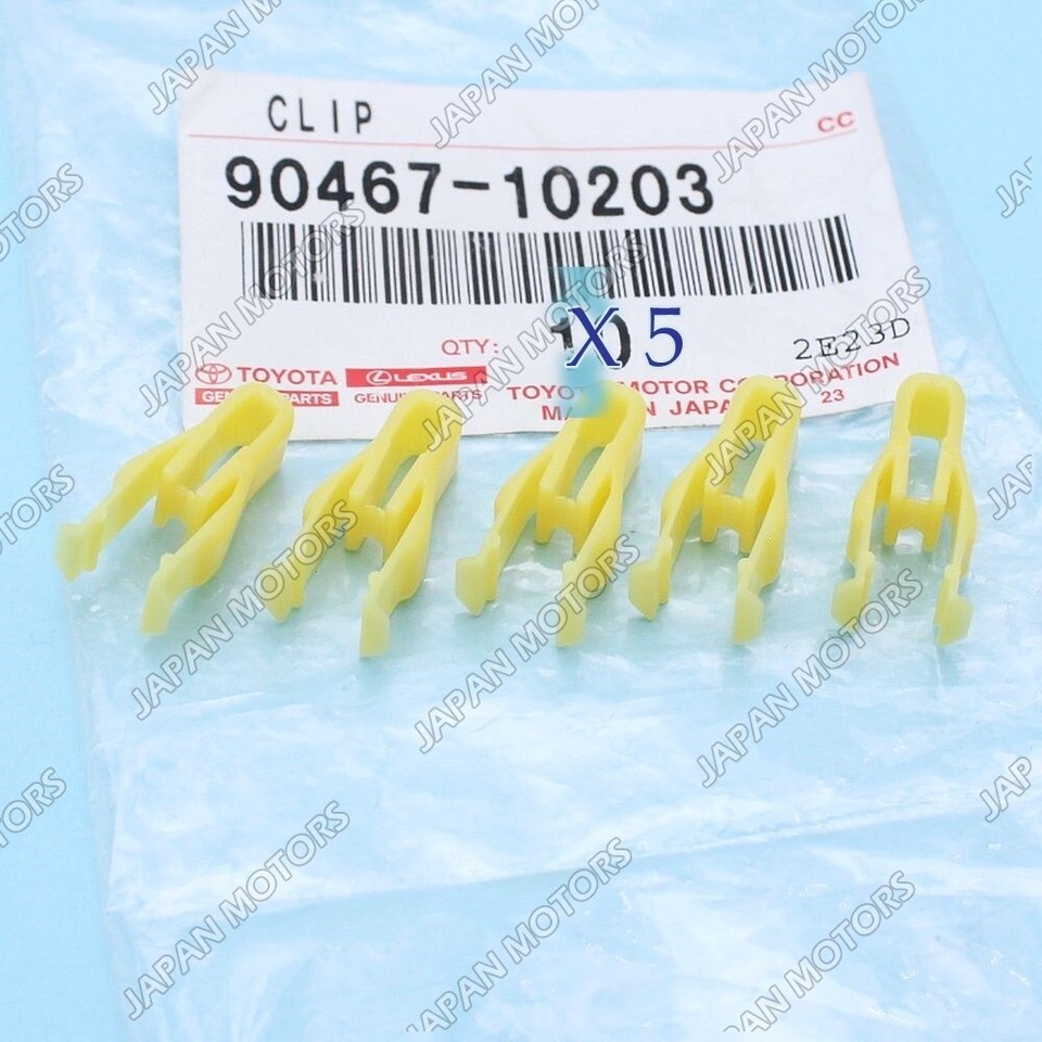 x5 OEM Toyota Lexus Dash Panel Switch Bezel Retainer Fastener Clips ...