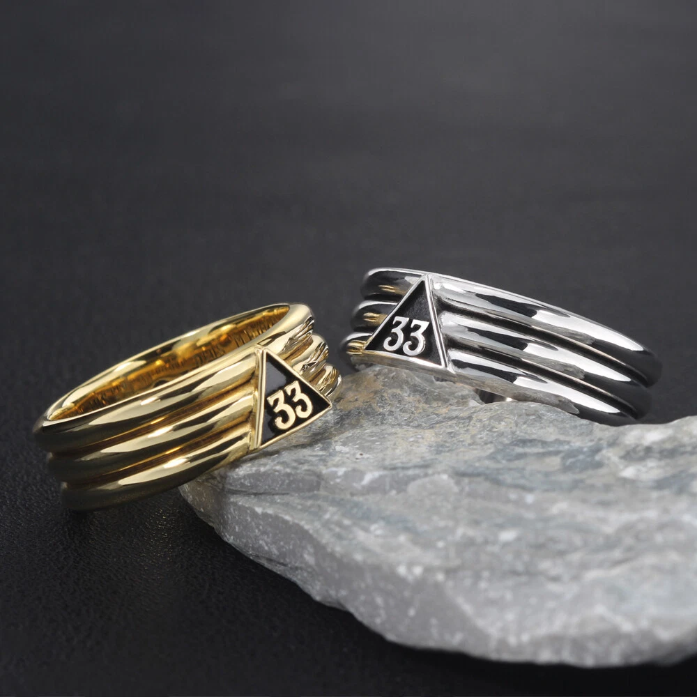 Masonic Rings 33rd Degree