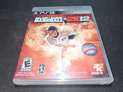 Major League Baseball 2K12 Sony Playstation 3 PS3 LN perfect condition ...