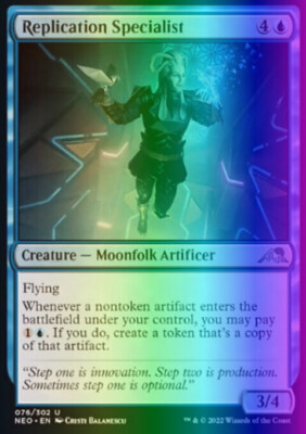 MTG Replication Specialist (76/606) Kamigawa Neon Dynasty LP FOIL | eBay