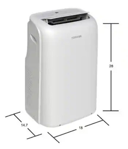 Toshiba RAC-PD1011CRU 10000 BTU Portable Air Conditioner and ...
