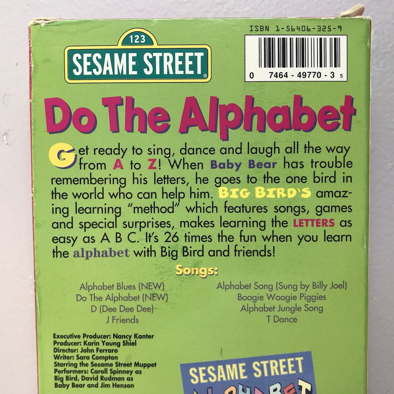 Sesame Street Do the Alphabet VHS Video Tape | Grelly USA