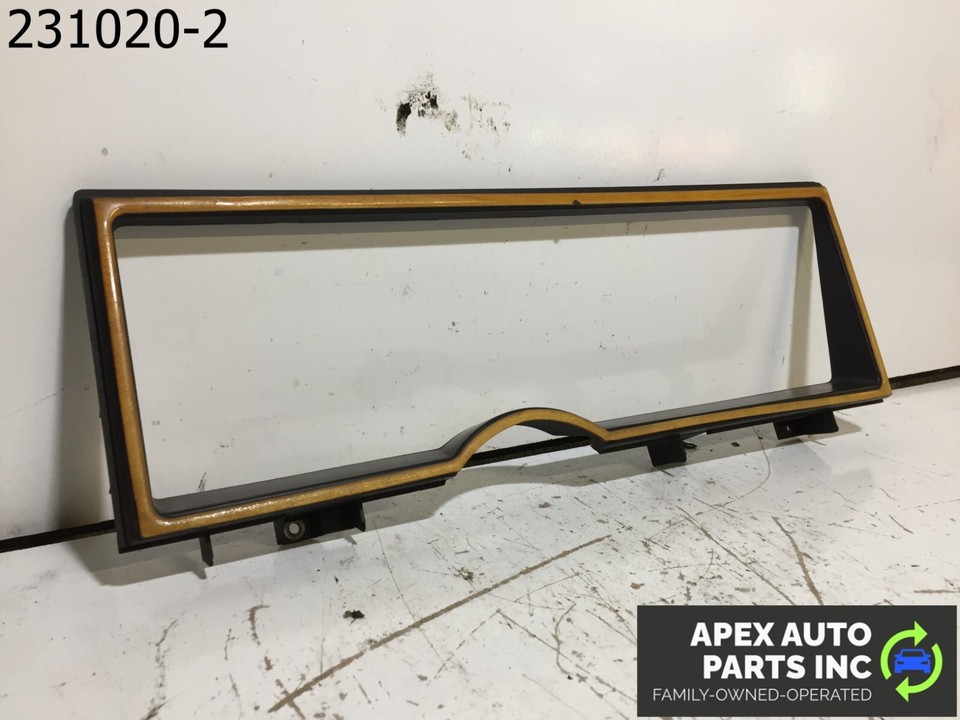 OEM 1990 Cadillac Allante Trim Instrument Cluster Bezel Finish ...