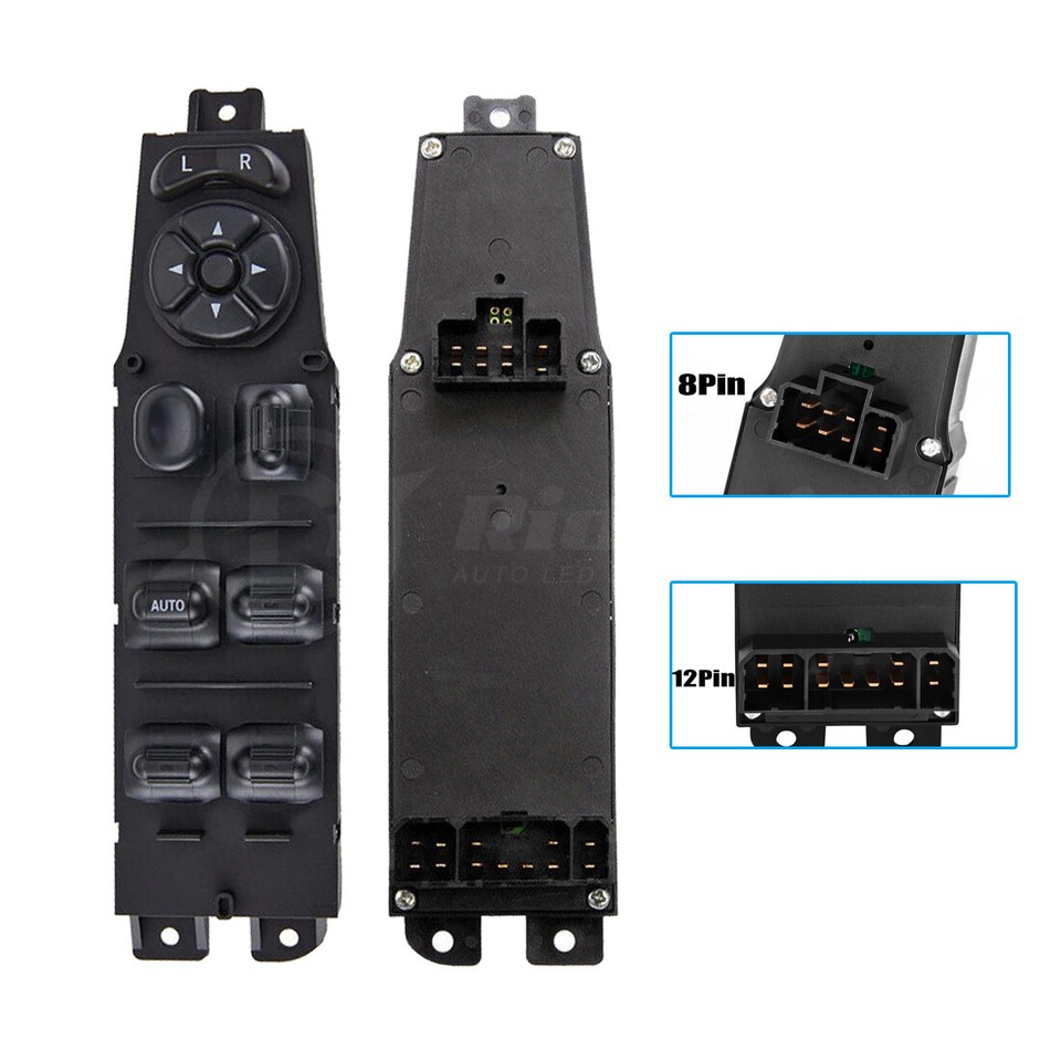 Master Power Window Door Switch Panel Control w/ Bezel for 2002-2010 ...