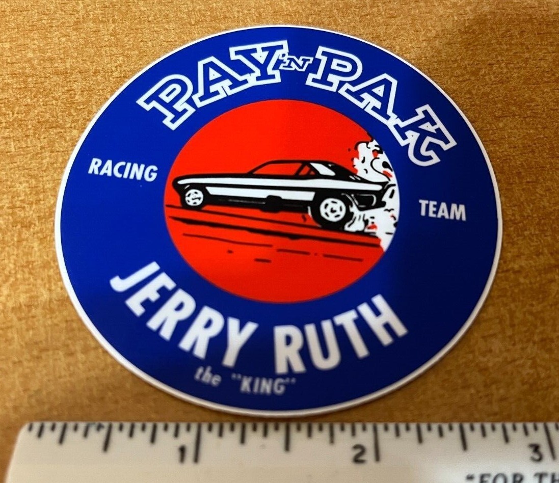 Puyallup Raceway stickers decals Dragway drag racing Jerry Ruth Pacific ...