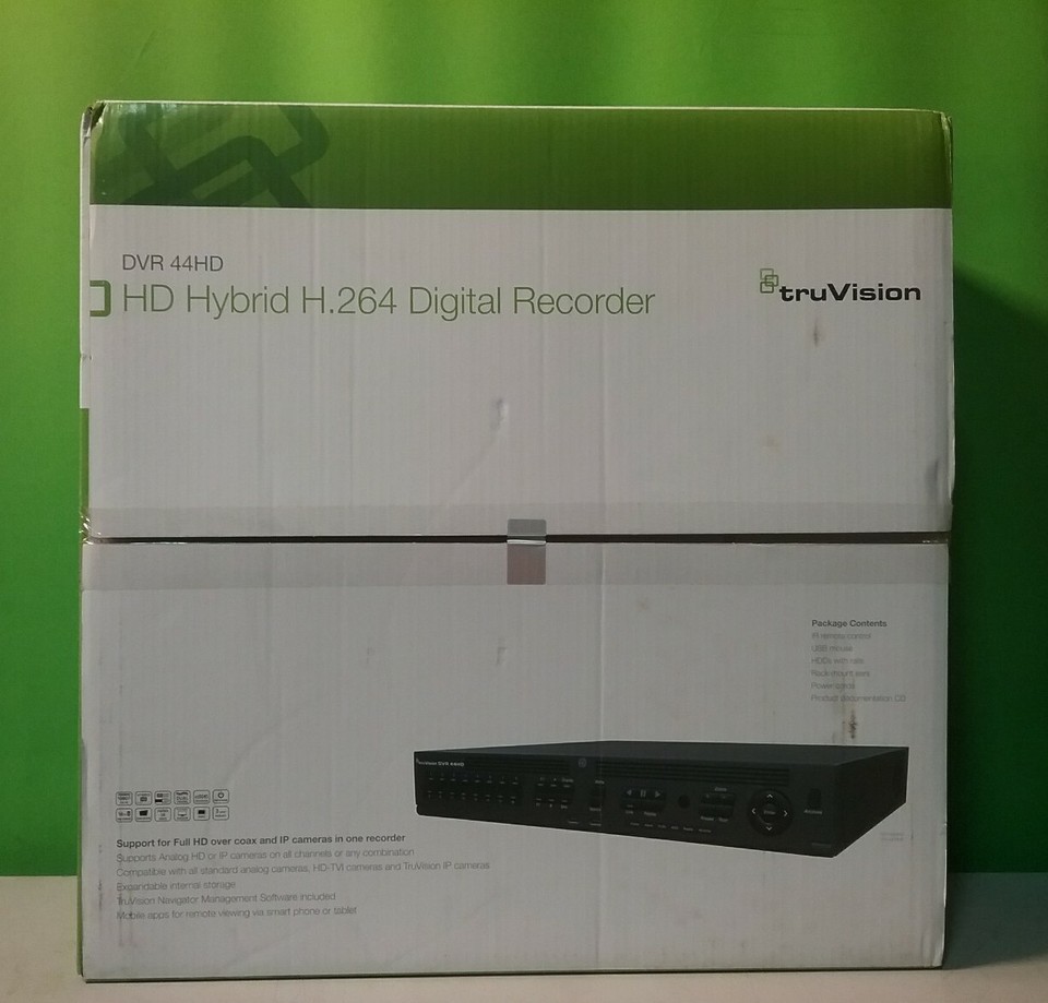 Interlogix TVR-4416HD-2T TruVision HD DVR 44, 1080P H.264, 16 Channel ...