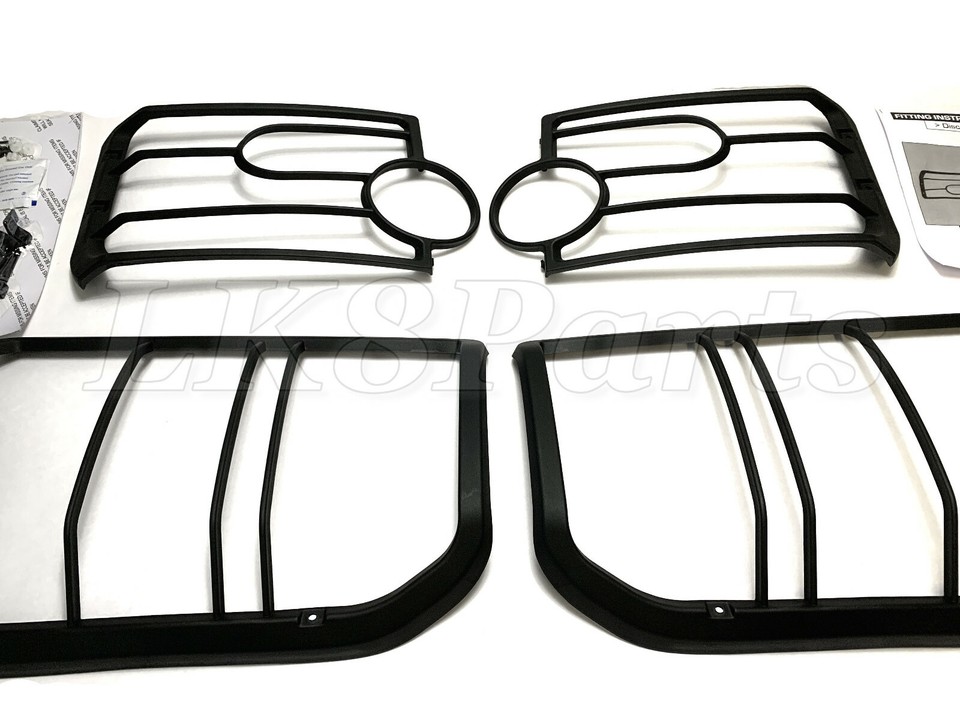 Land Rover LR3 Discovery 3 Front and Rear Light Guards Kit VUB501380 ...