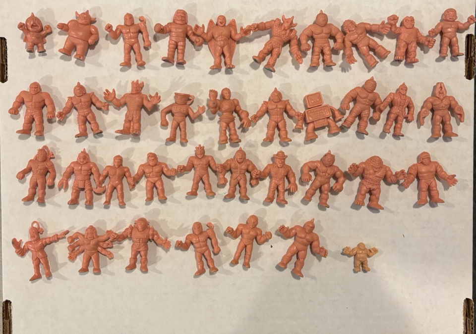 Vintage M.U.S.C.L.E. Muscle Men Mattel Lot of 156 Figures! | eBay