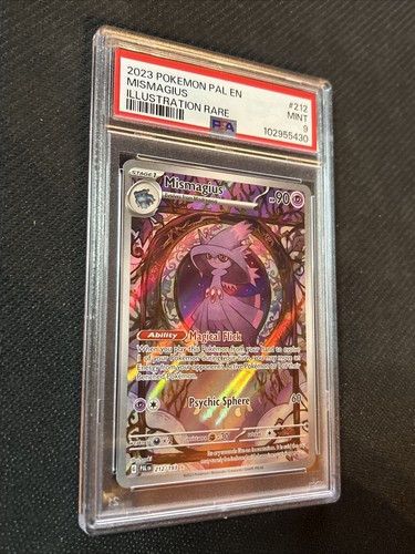 2023 Pokémon Palda evolved Mismagius Illustration rare PSA 9 | eBay