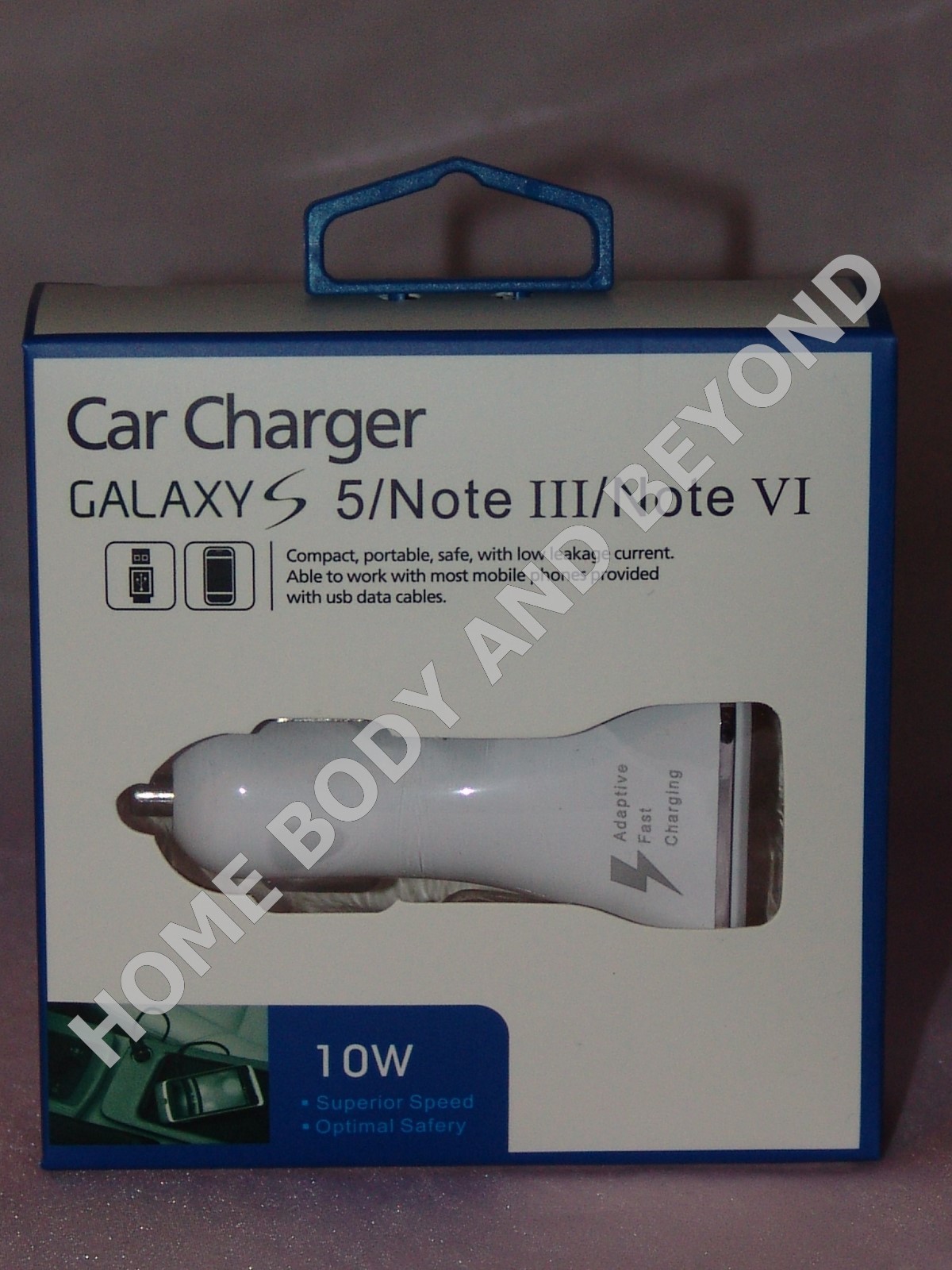 SAMSUNG LED Adaptive Fast Charging Dual USB Car Charger With USB Cable ...