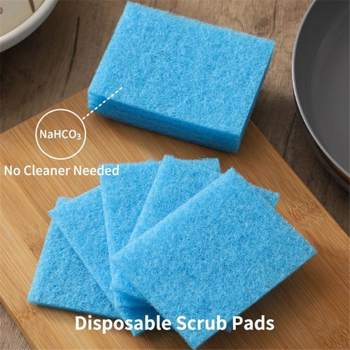 10pcs No Cleaner Needed Dishwashing Sponge Kitchen Cleaning | eBay ...