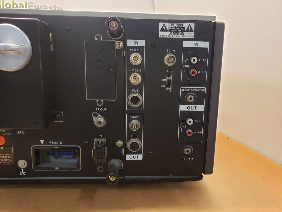 Sony VO-5800 U-Matic Videocassette Recorder - Power Tested Only Please ...