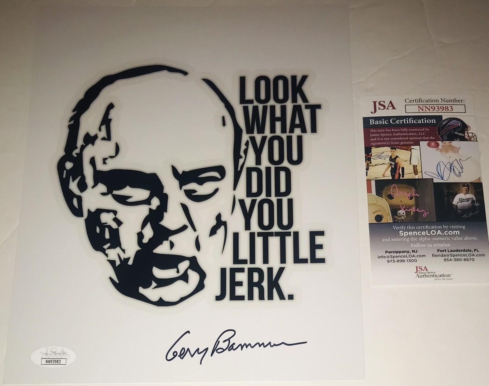 GERRY BAMMAN SIGNED AUTOGRAPHED HOME ALONE CUSTOM 8X10 PHOTO UNCLE ...