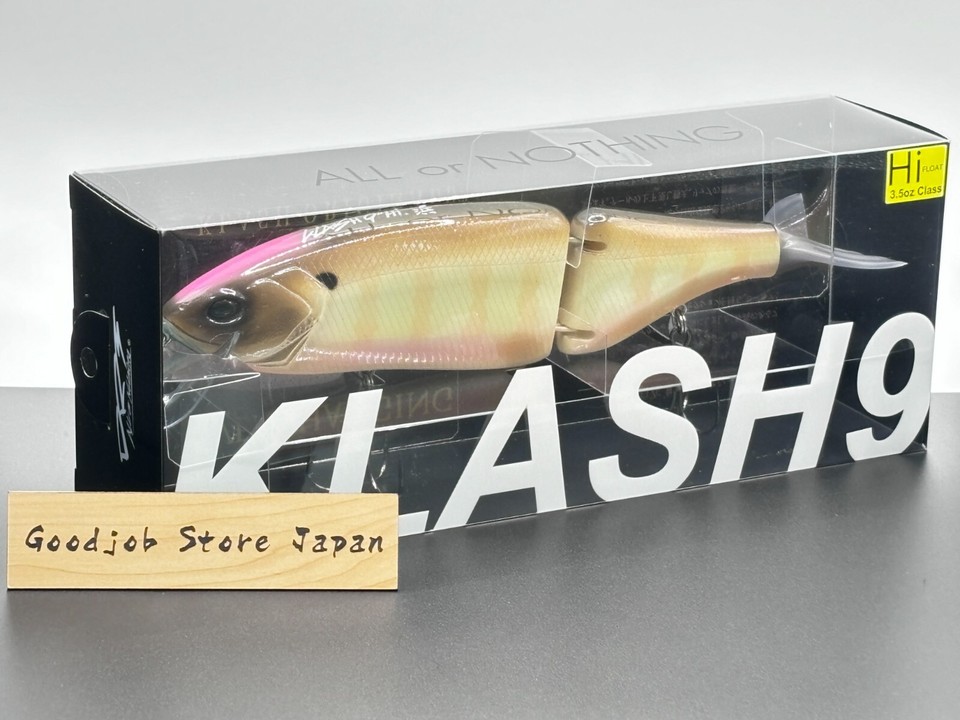 DRT KLASH9 Hi Float Big Swimbait 3.5oz class Please choose a color ...
