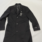 Ralph Lauren men's Columbia Classic Black Overcoat top Coat - size 36S ...