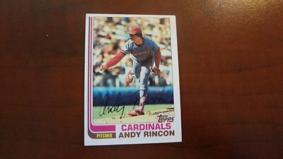 1982 TOPPS # 135 ANDY RINCON baseball card | eBay