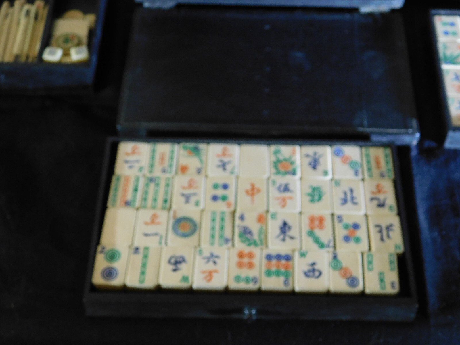 Antique c1900-1920's Shanghai Mah Jong Game Set | eBay