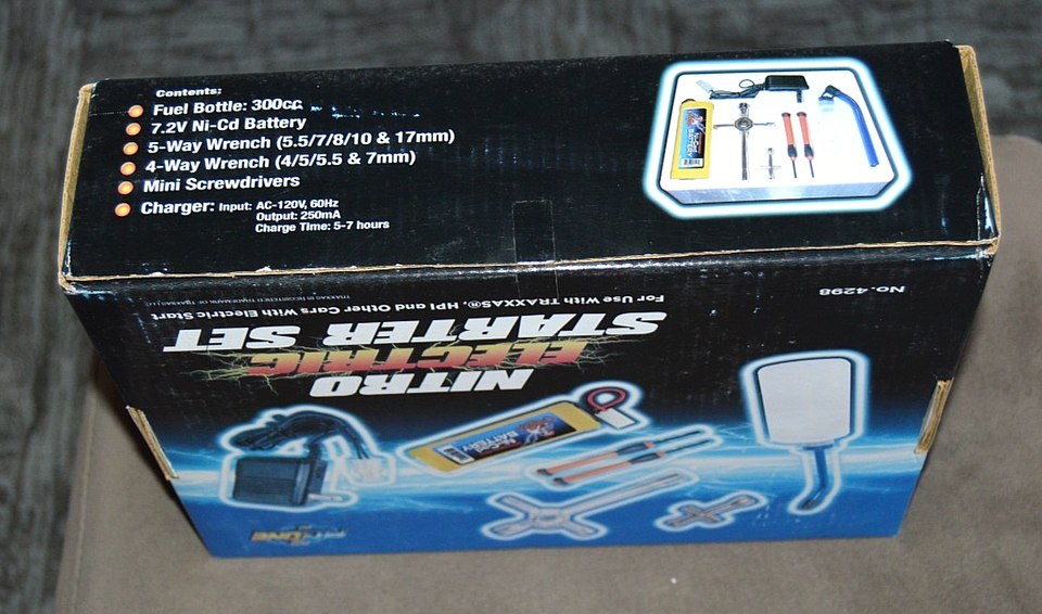 RC One Nitro Electric Starter Set #4298 New in Box Sealed | eBay