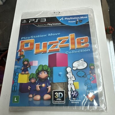 PlayStation Move Puzzle Collection PS3. Portuguese Language “All”region ...