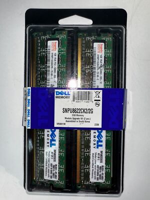 Dell Memory Module Upgrade Kit SNPU8622CK2/2G | eBay
