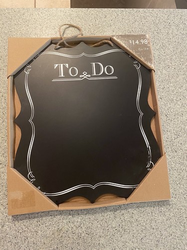 To Do 15x13 Inch Chalk Board- NEW! | eBay