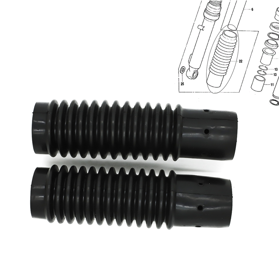 Front Fork Boots Rebuild Kit For Honda S90 CT90 CT110 Trail CL90 CB125 ...