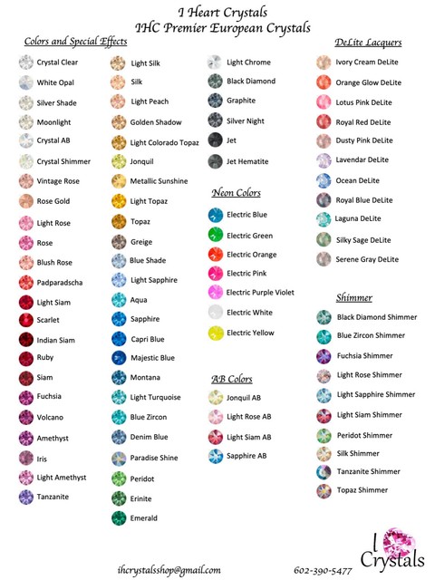 I Heart Crystals | eBay Stores