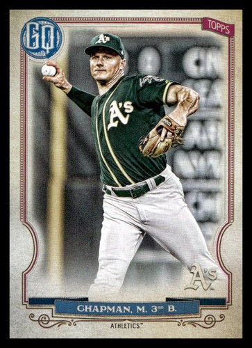 2020 Topps Gypsy Queen #188 Matt Chapman Oakland Athletics | eBay