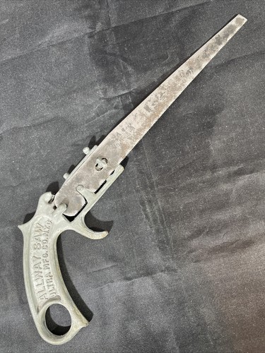 Collectable Vintage Allway Saw Ultra MFG. Co. NYC PAT. No 2017895 Made ...