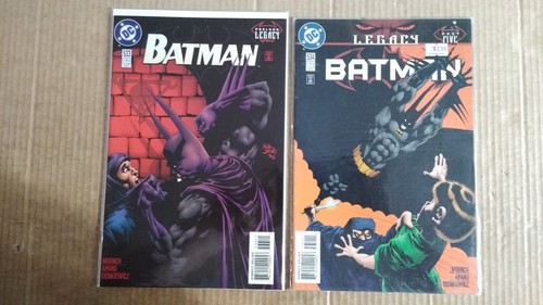 BATMAN #533 & 534 1996 DC Comics LEGACY LADY SHIVA HUNTRESS NIGHTWING ...