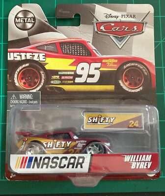 Disney Pixar Cars 2021 Nascar William Byrev Shifty 24 Metal | eBay