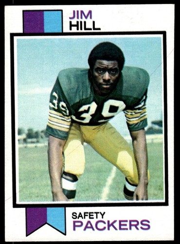 1973 TOPPS JIM HILL RC GREEN BAY PACKERS #263 | eBay