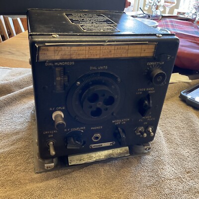 WWII WW2 Military Radio Frequency Meter LM-18 | eBay