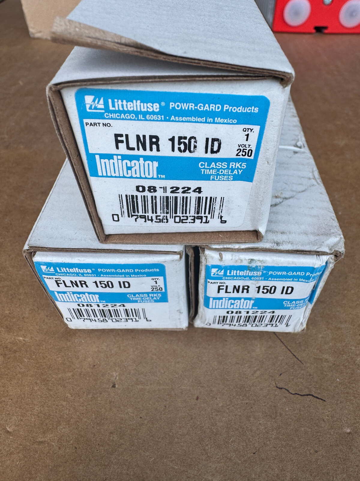 (3) Littelfuse FLNR150ID Fuses 150A 250V Class RK5 New in Factory Box ...