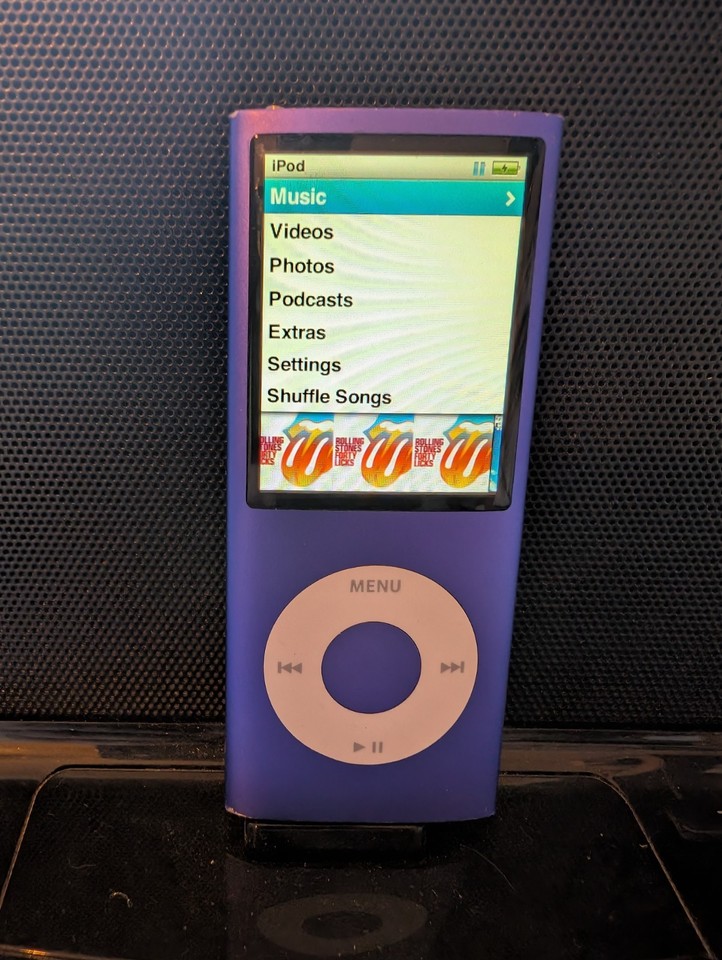 Apple iPod Nano 4th Generation Purple, 8GB tested and working. | eBay UK