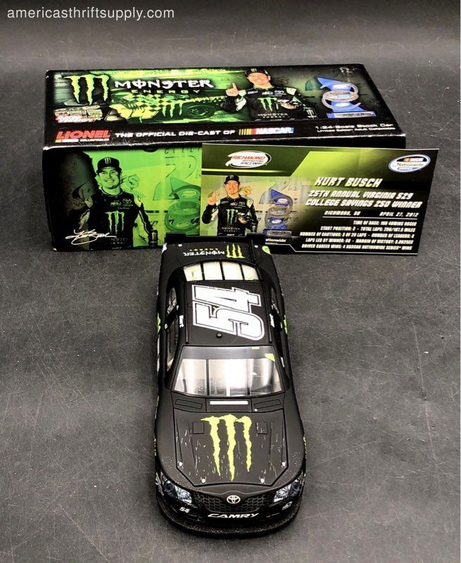 NASCAR & NFL Diecast Lot 6 Vehicles Lionel Action Ertl 1:24 1:18 1:64 ...