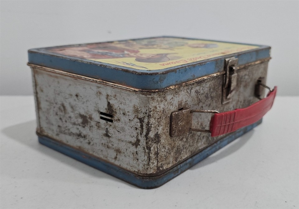 B-209 VINTAGE 1950'S ROY ROGERS AND DALE EVANS DOUBLE R BAR RANCH METAL ...