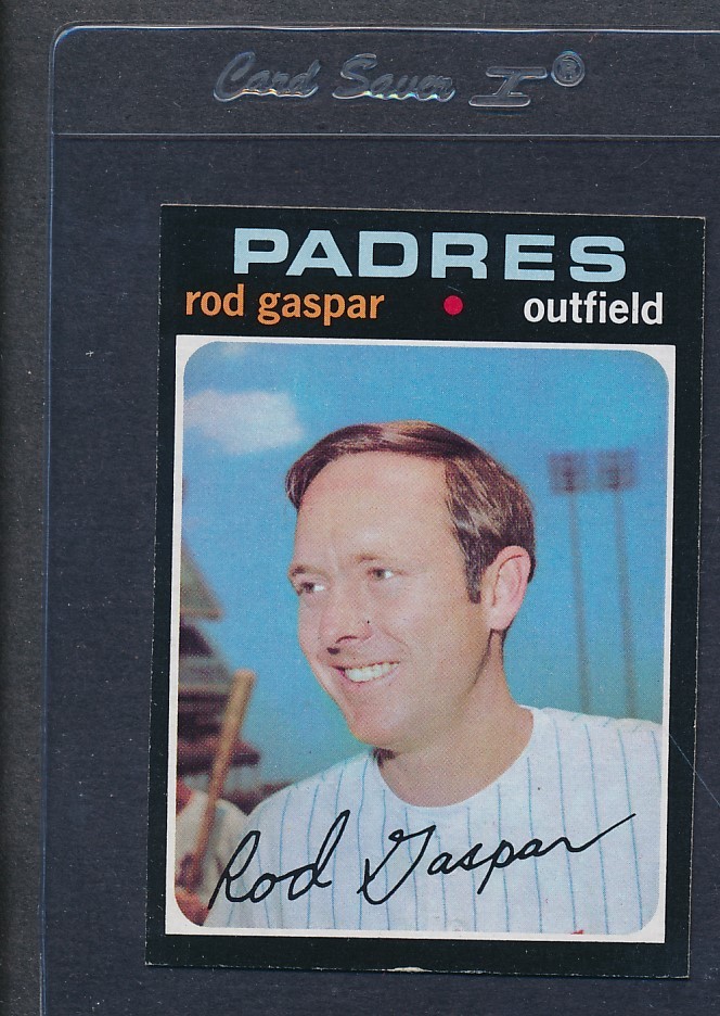 1971 Topps #383 Rod Gaspar Padres EX/MT *7283 | eBay
