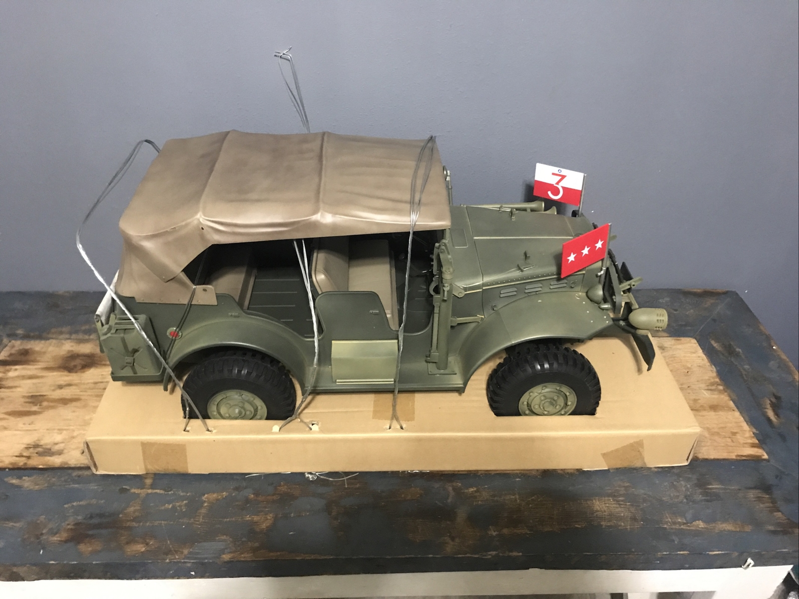 21ST CENTURY ULTIMATE SOLDIER 1:6 GENERAL PATTON COMMAND CAR WWII ...