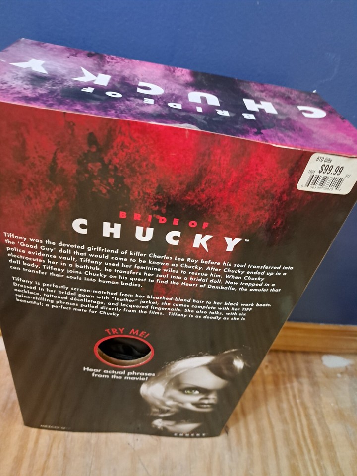 Talking CHUCKY AND BRIDE OF CHUCKY DOLLS 15" IN ORIGINAL BOXES | eBay