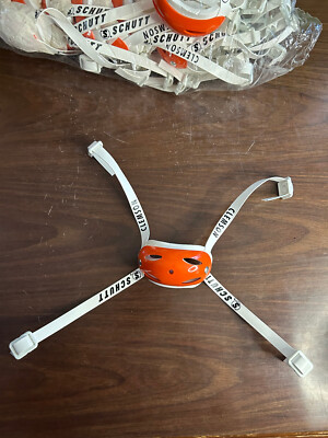 Schutt Snap Strapped Clemson Tiger Football Padded Chin Strap | eBay