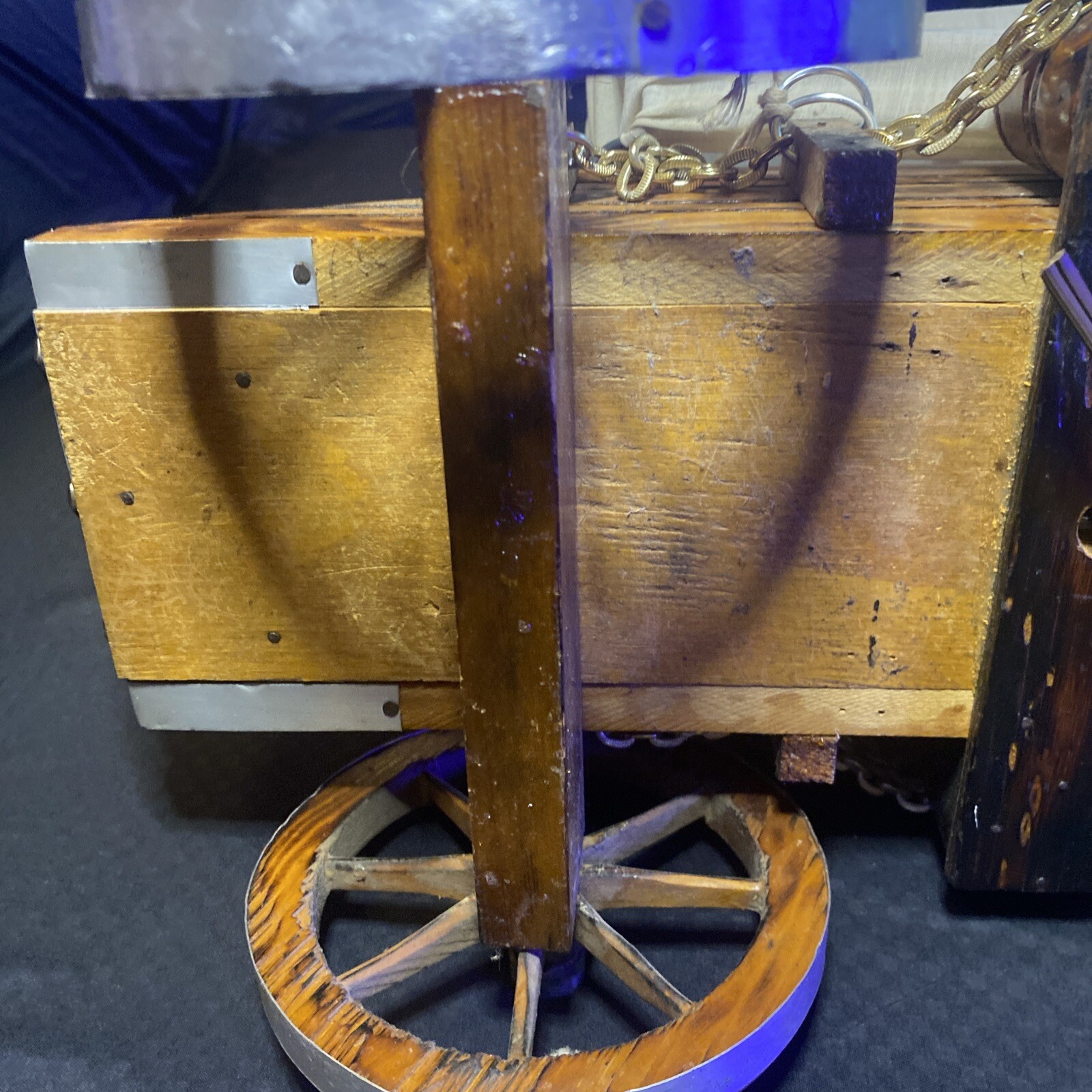 Oklahoma Sooners Covered Wagon Lamp Conestoga 27" Lamp Not Working ...