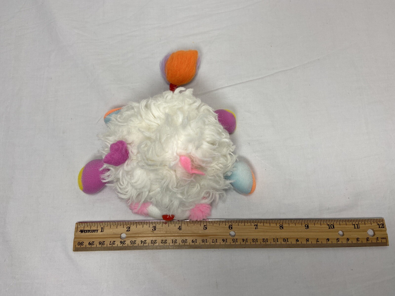 Vintage Popples White Puff Ball American Greetings Plush Stuffed Animal ...