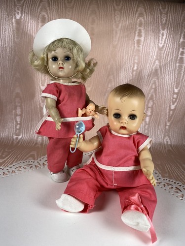Vintage 1950’s Vogue “Ginny”And “Ginnette” dolls in matching outfits | eBay