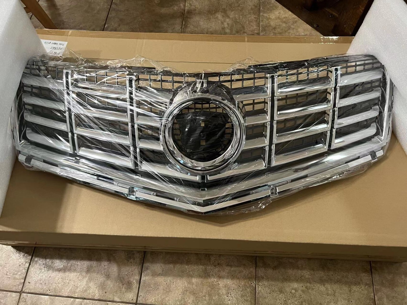 Front Bumper Grille Center Chrome Fit 2013-2016 CADILLAC SRX 22738992 ...