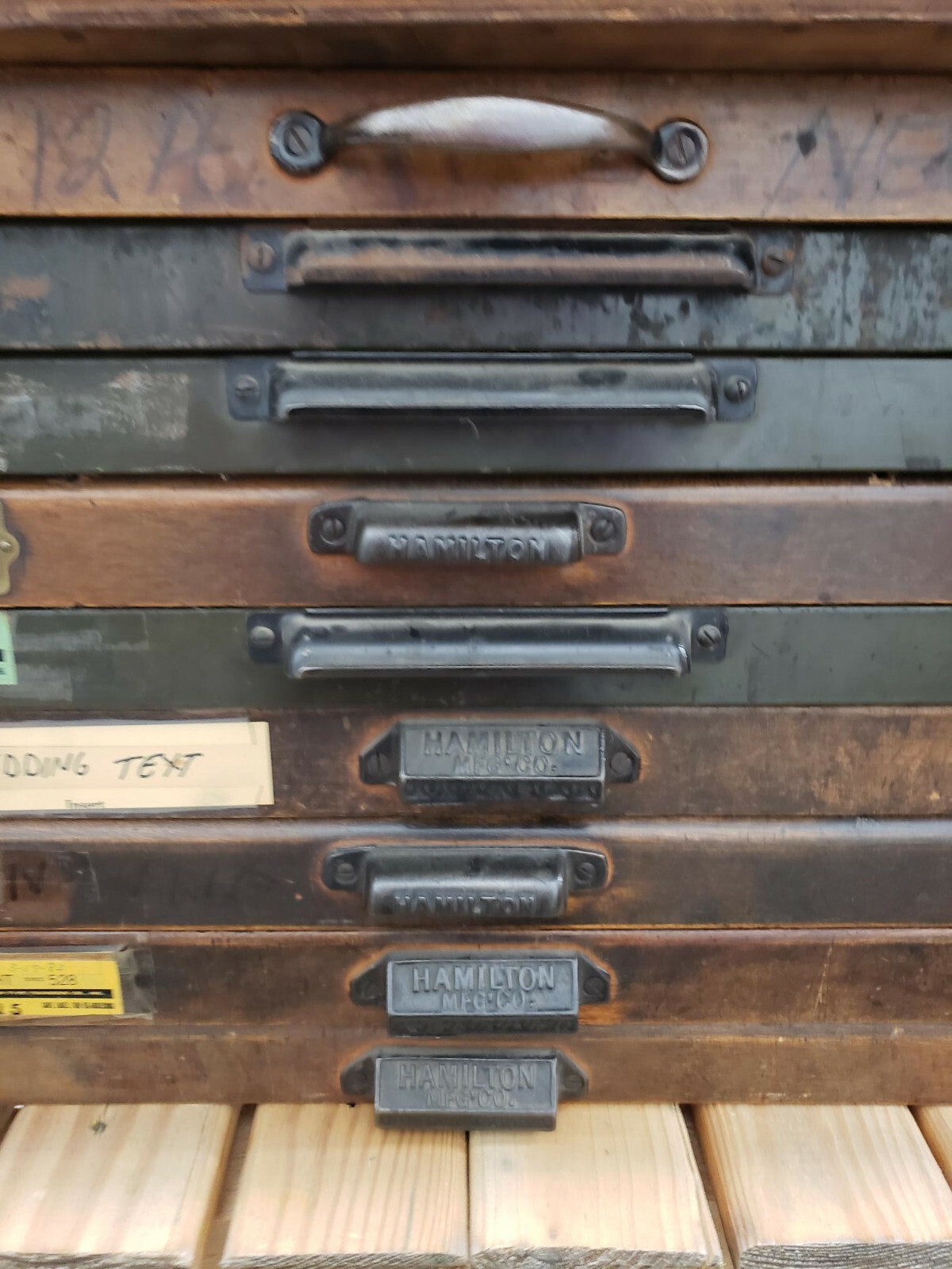 Vintage Letterpress Type set Drawer | eBay