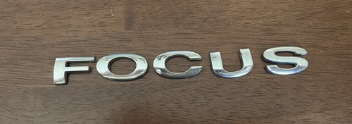 1999-2007 Ford Focus Emblem Logo Letters Symbol Badge Trunk Rear Chrome ...