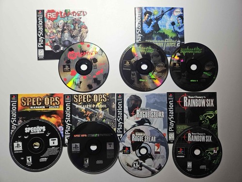 PlayStation 1 PS1 Video Games Lot🔥Works! Spec Ops - Syphon Filter ...